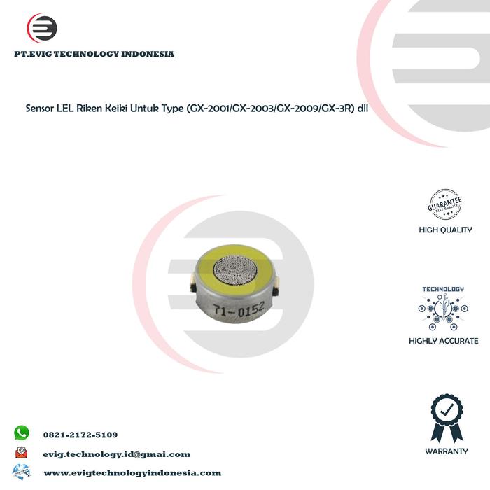 Jual Sensor LEL/HC RIKEN KEIKI GX-2001, GX-2009, GX-2012, GX-3R - Kab ...