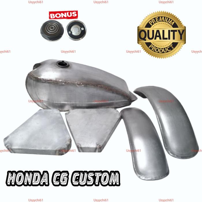 Jual Paket Hemat Bahan Body Tangki Honda CG 110 CG 125 Custom Japstyle ...