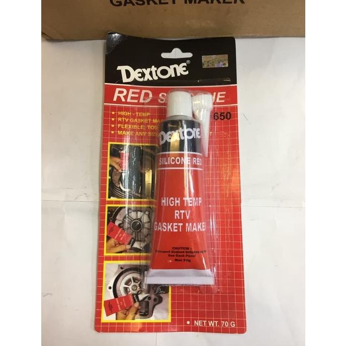 Jual SEALANT TUBE RED TAHAN PANAS/LEM KARET/LEM KAYU PLASTIK KERAMIK ...