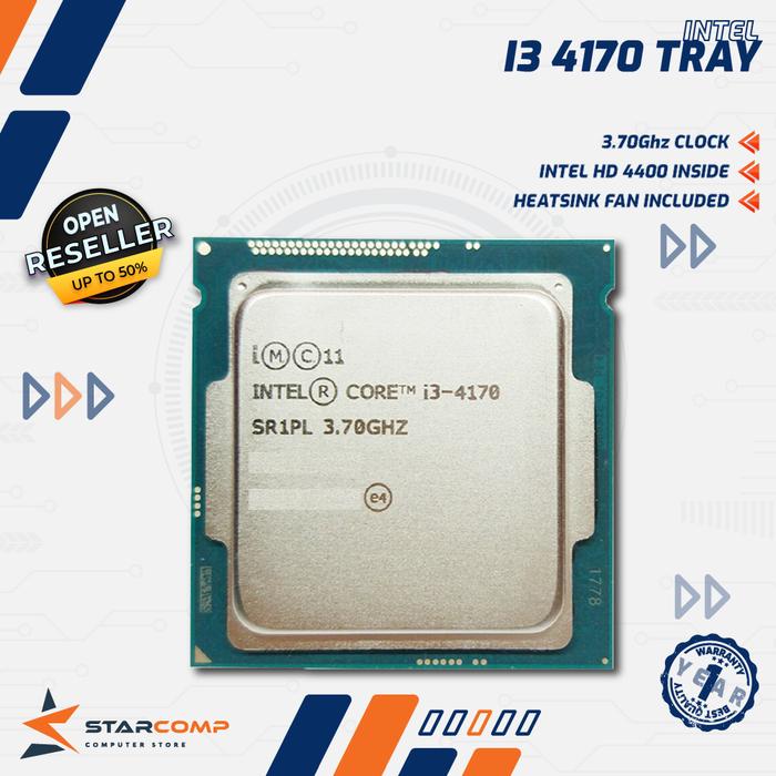 Jual Intel Core i3 4170 Tray 3.70Ghz Socket LGA 1150 Haswell Processor ...