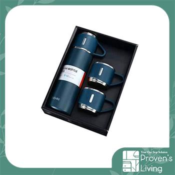 Jual botol minum termos vacuum vakum bottle 500ml flask set bonus 2 ...