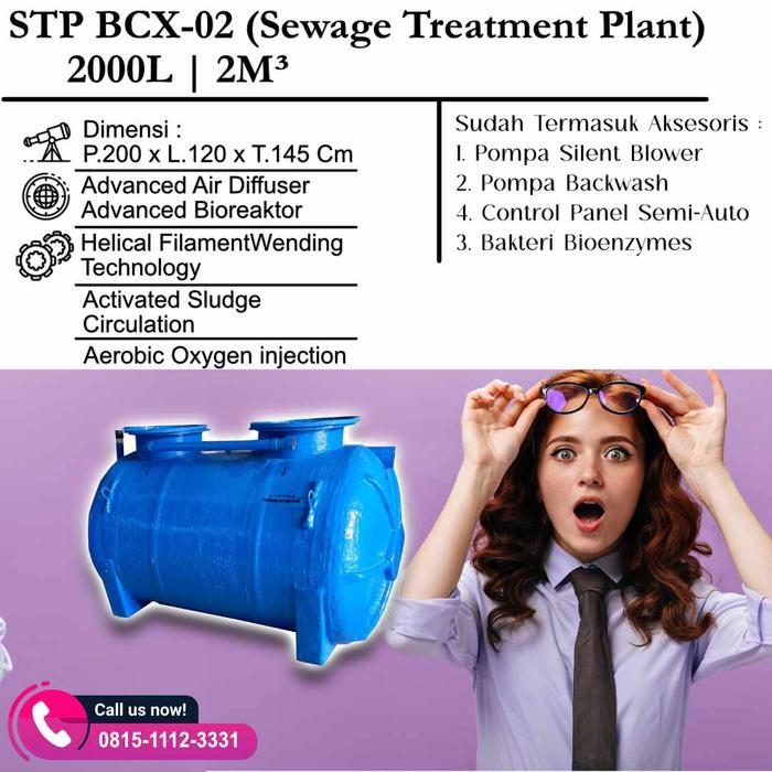 Jual 2000 Liter 2M3 STP BIOTECH Biofilter - Jakarta Barat - Rumah ...