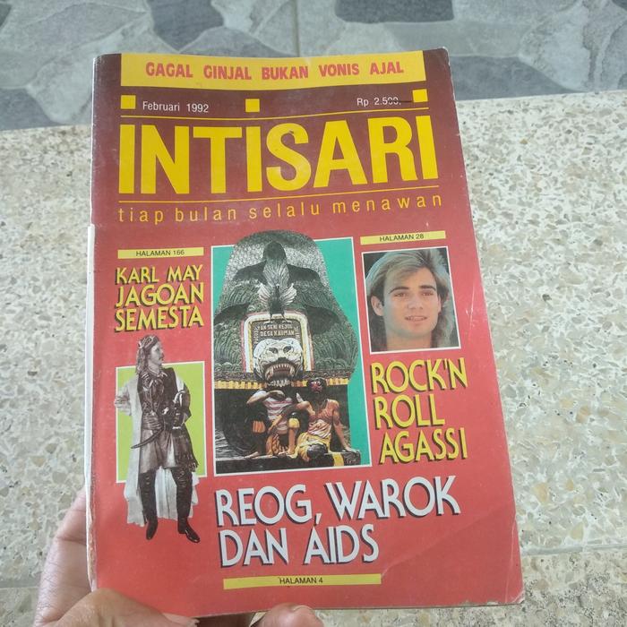 Jual majalah intisari,reog,warok dan aids,karl may jagoan (majalah jadul) - Kota Tasikmalaya ...