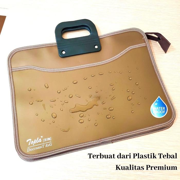 Jual Topla Map Tas Dokumen Bag Document Berkas Surat Sertifikat Kantor ...