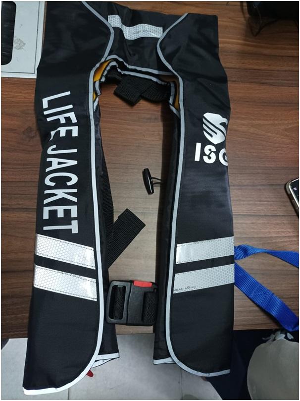 Jual automatic inflatable life Jacket marine,pelampung keselamatan gas ...