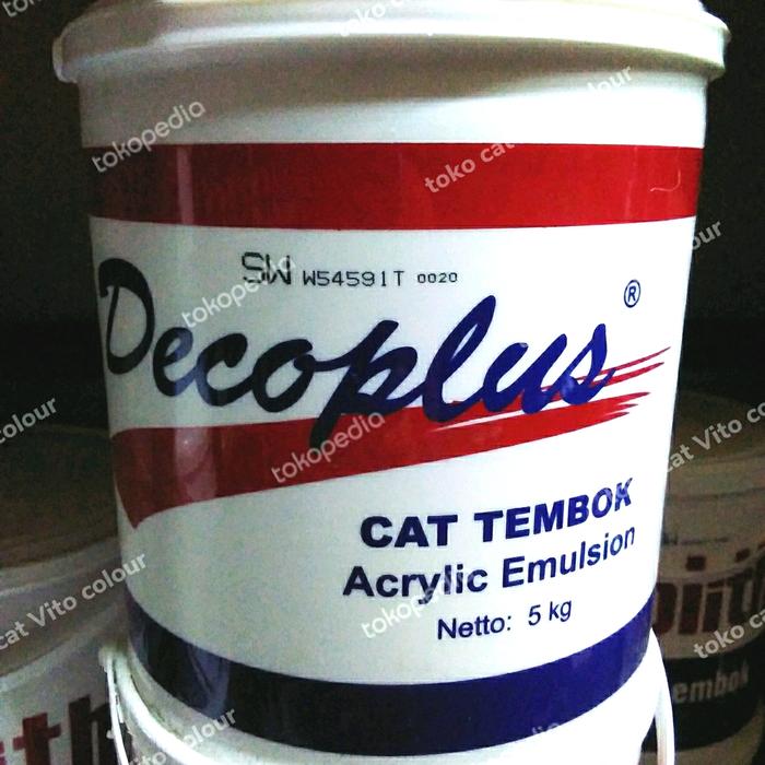 Jual Cat Tembok Warna Agung Decoplus (SUPER WHITE) - Jakarta Barat ...