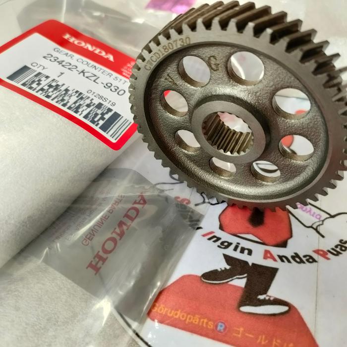Promo 23422-KZL-930 GEAR COUNTER 51T Gigi rasio gardan Beat Vario ...