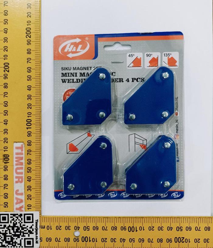Jual 4pc Magnet Welding Magnet Set Siku Magnet Holder Alat Bantu Las ...