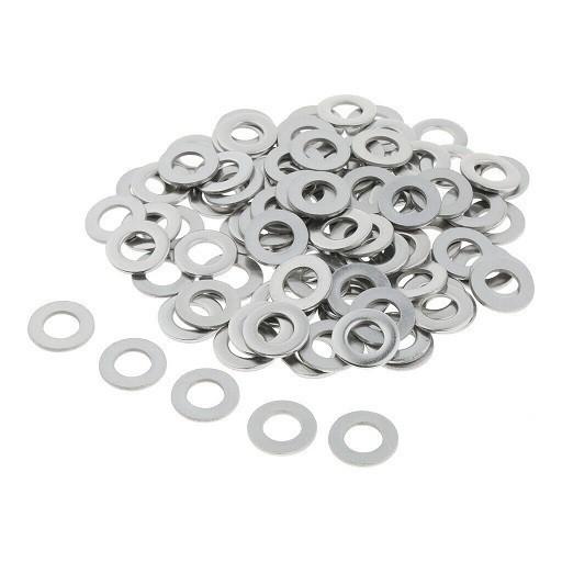 Jual Ring Plat M3 Galvanis Putih / Washer Plate 3 MM Galvanis (Isi 50 ...