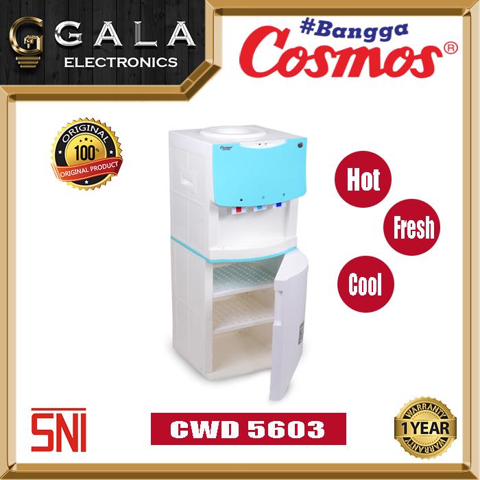 Jual Dispenser Cosmos CWD 5603 Galon Atas With Storage Hot, Fresh ...