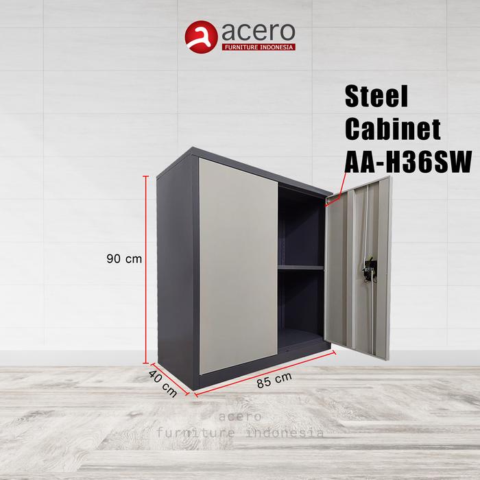 Promo NUEL Lemari File Arsip Filing Kabinet Full Besi Sliding Untuk ...