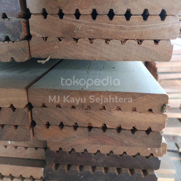 Jual Pool Deck Kolam Renang Lantai Teras Kayu Bengkirai Jumbo Super 270 ...