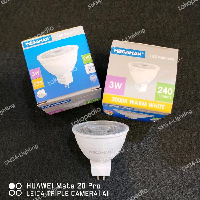 Jual Lampu Bohlam Sorot 3watt MR16 Warmwhite LED Bulb Spotlight 3w Halogen - Kota Surabaya ...