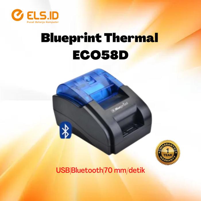 Jual Printer Thermal Bluetooth Blueprint ECO58D - Kota Surakarta - ELS Computer - Solo | Tokopedia