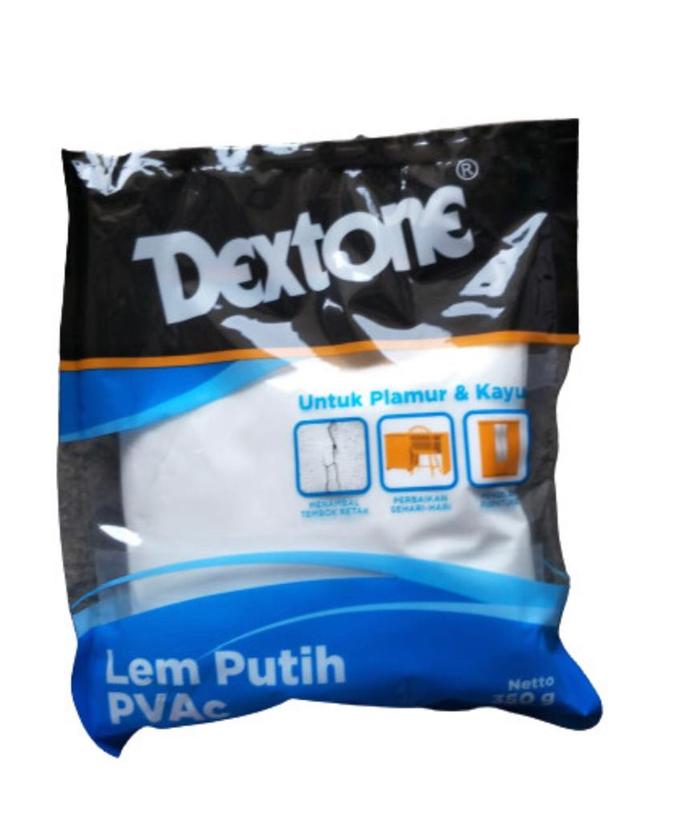 Jual Dextone 350gram lem putih PVAC plamur fox kayu PVAC Adhesives ...