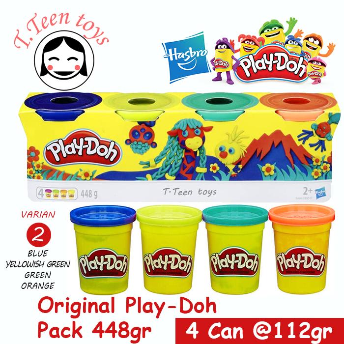 Jual Playdoh Original Set 4 Colours 448gr Play-doh 4 Warna Mainan Anak - 1 We-rd-yw-sb Di Seller ...