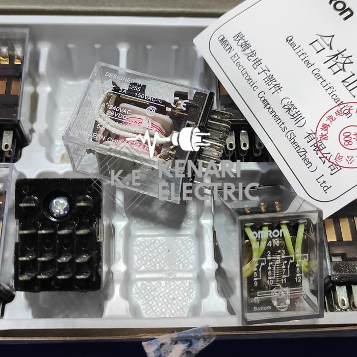Jual Relay Omron MY4 12v dc / Omron Relay my-4 14 Pin - MY4 220VAC ...