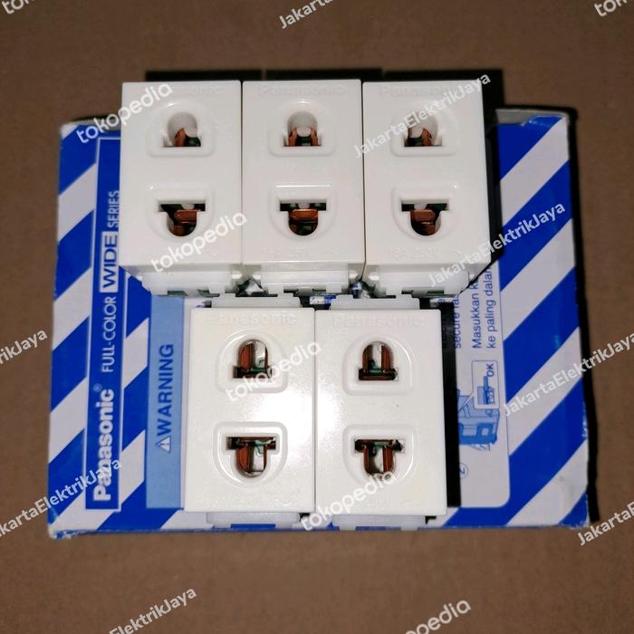 Jual PANASONIC WIDE SERIES MATA STOP KONTAK UNIVERSAL WEJ10919 ...