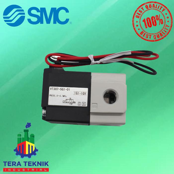 Jual Solenoid Valve SMC VT307-5G1-01 READY STOCK - Jakarta Utara - TERA TEKNIK INDUSTRIAL ...