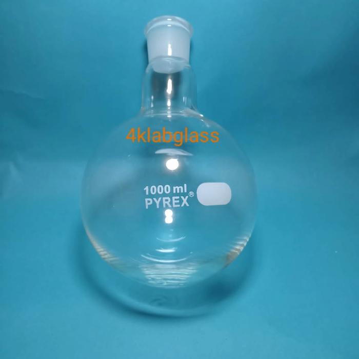 Jual labu alas bulat 1000 ml ns 29/32 - Kab. Bandung - 4klabglass ...