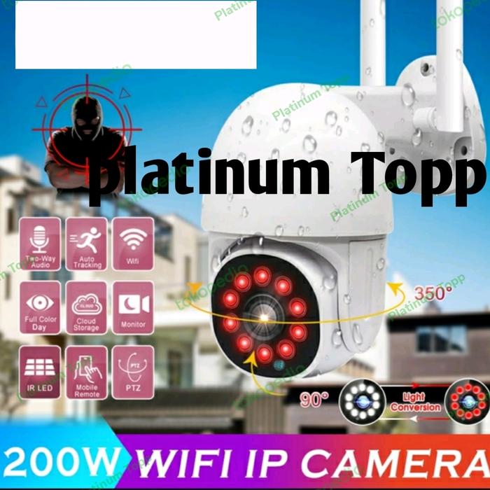 Jual CCTV IP CAM OUTDOOR 8MP V380PRO FULL HD WIRELEES IP CAM KABEL LAN ...