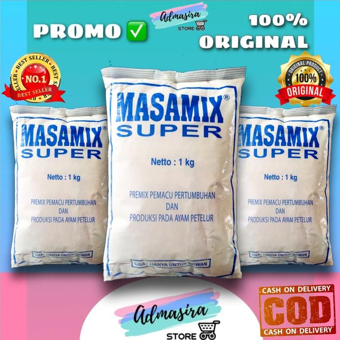 Jual MASAMIX SUPER Premix ayam Petelur vitamin pemacu produksi telur - Kab. Kediri - Toko Store ...