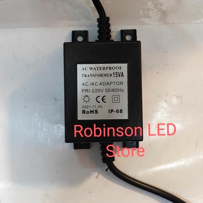 Jual TRAFO LAMPU KOLAM RENANG RGB WARNA WARNI 15W 15 WATT 12V SWIMMING POOL - Jakarta Pusat ...