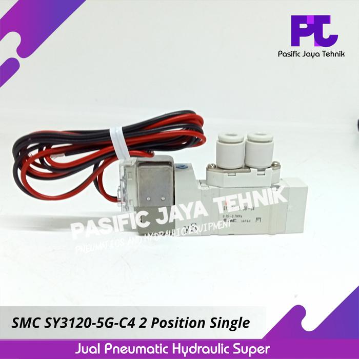 Jual SMC SY3120-5G-C4 2 Position Single SY Series - Jakarta Barat ...