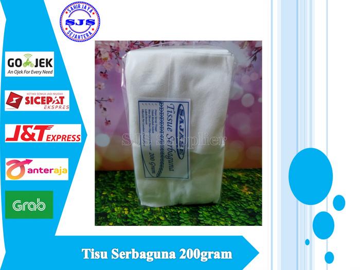 Jual Tissue Pengganti Kain Majun Tisu Industri Tissue Serbaguna 200gram ...