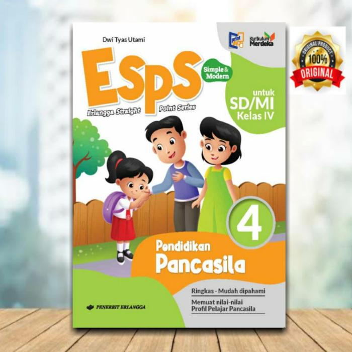 Jual buku pelajaran sd kelas 4 esps pendidikan pancasila kurikulum ...