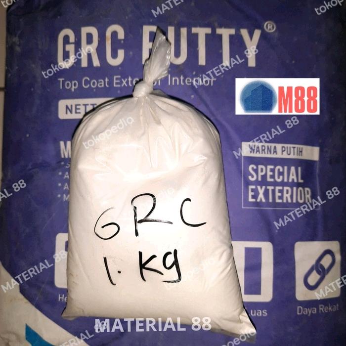 Jual GRC Putty Top Coat 1 kg Exterior Interior - Compound Dempul - Kab ...