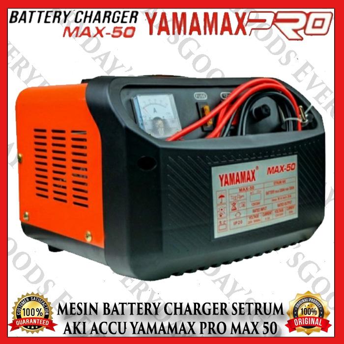 Jual Mesin Battery Charger Setrum AKI ACCU YAMAMAX PRO MAX 50 - Jakarta ...