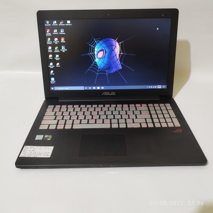 Jual Laptop Asus ROG G 501 VW core i7 gen6 Ram 16Gb SSD VGA Nvidia GTX ...