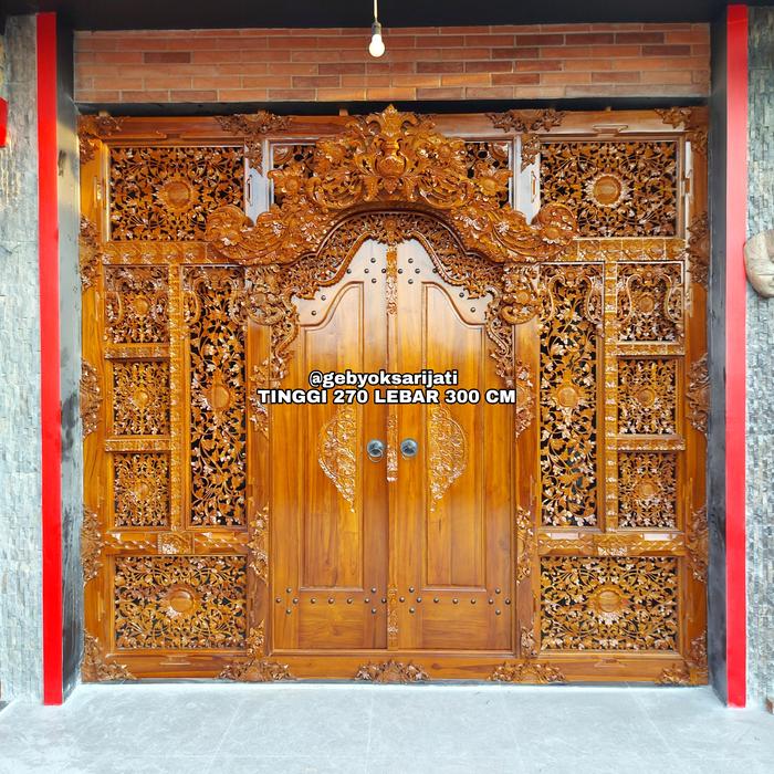 Jual Pintu Gebyok bali style - ukiran kusen jepara - Kab. Jepara ...