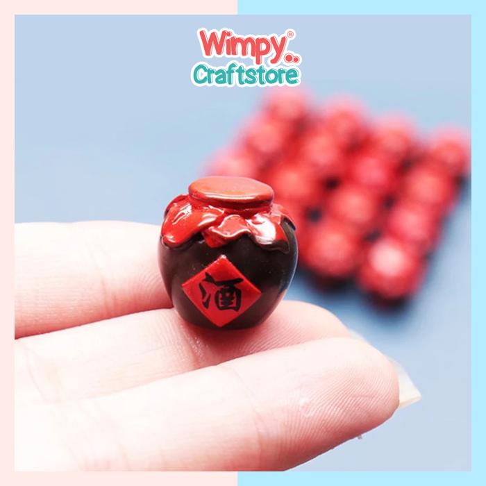 Jual Wimpy Miniature Wine Jar Tempat Arak Kitchen Hiasan Terrarium ...