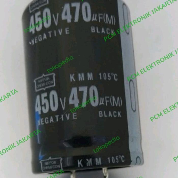 Jual elco 470uf 470 uf 420v bisa buat 450v 450volt 450 v volt nichicon asli - Jakarta Barat ...