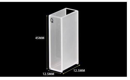 Jual Quartz Cuvette 20 mm / Cuvette Kuvet UV Quartz kuarsa with Lid 20 ...