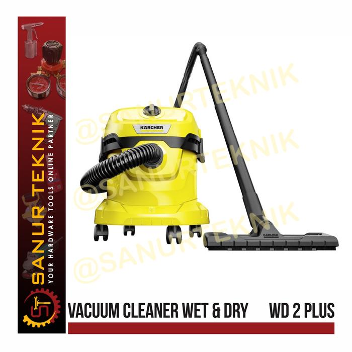 Jual KARCHER WD2 WD 2 Plus V-12/4/18/C Vacuum Cleaner Wet & Dry 1000W ...