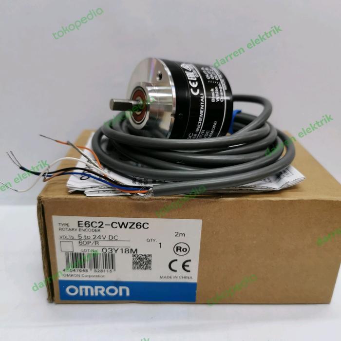 Jual rotary encoder omron E6C2-CWZ6C, 60PR - Jakarta Barat - darren ...