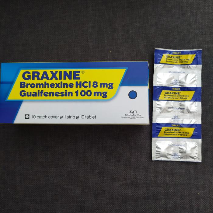 Jual Graxine isi 10 tablet, obat batuk berdahak - Kota Bandung - BioMed ...
