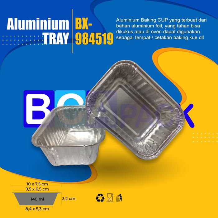Jual ALUMINIUM TRAY BX-984519 - WADAH ALUMINUM FOIL TRAY BX 984519 - Jakarta Utara - BCA PACK ...