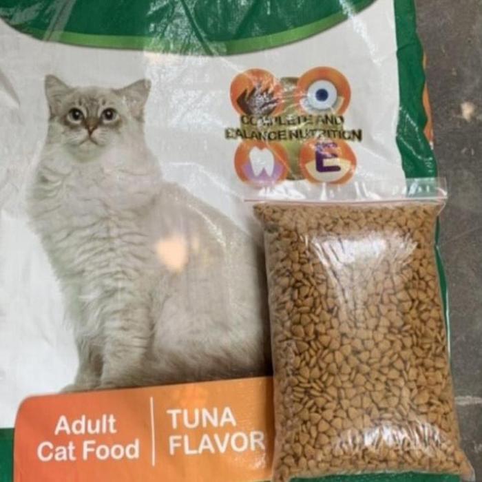 Jual omega cat food repack 1kg tuna flavour - makanan kering kucing ...