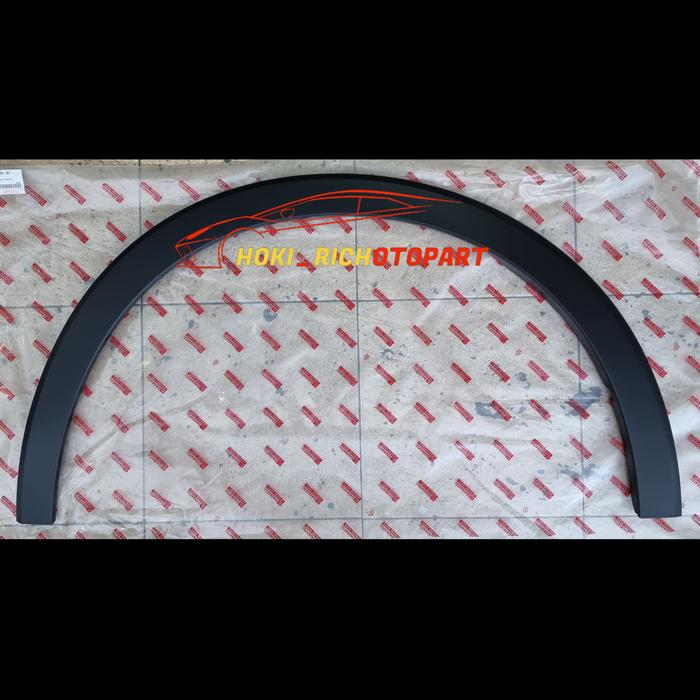 Jual Moulding Spoiler Fender Over Fender Depan Raize Rocky Original ...