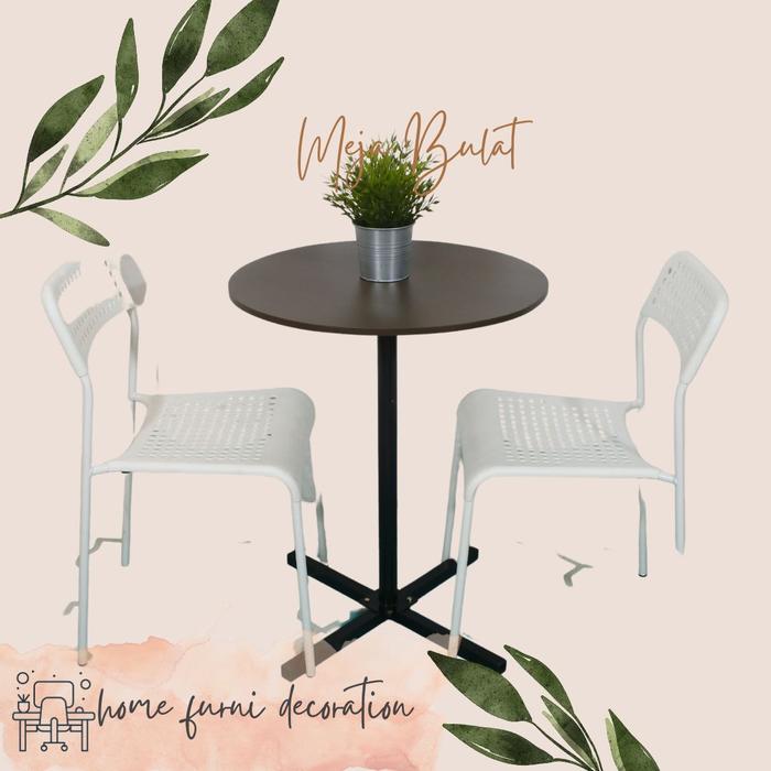 Jual Meja Bulat Diameter 80cm Meja Cafe Meja Restauran - Kab. Bandung ...