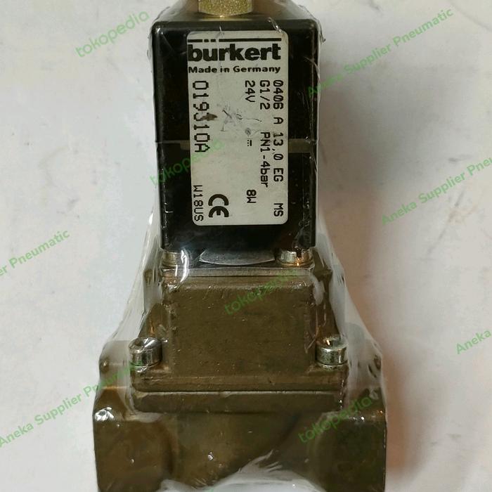 Jual Solenoid Valve BURKERT 406 for steam dan High Temperature - Jakarta Barat - Aneka Supplier ...