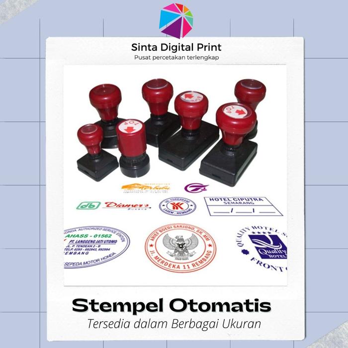 Jual Cetak Stempel Flash Berbagai Ukuran | Custom Design - Kab. Tangerang - Sinta Digital ...