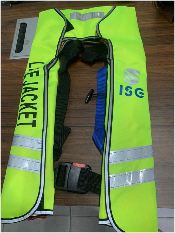 Jual automatic inflatable life Jacket marine,pelampung keselamatan gas ...