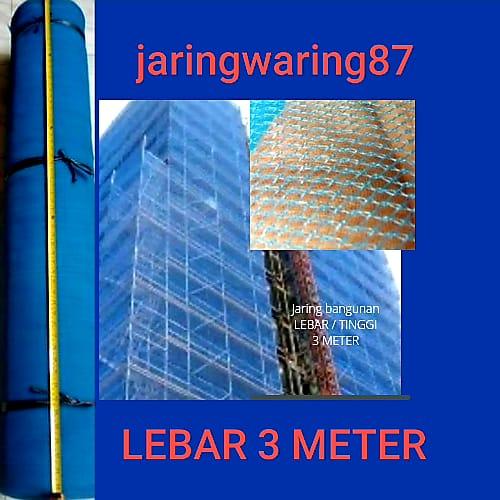 Jual Jaring Proyek Polynet Bangunan Waring Biru P.100m x L.3m - Kab ...