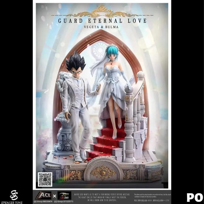 Jual RESIN STATUE VEGETA & BULMA WEDDING BY ACE (PRE-ORDER) SPENCERTOYS ...