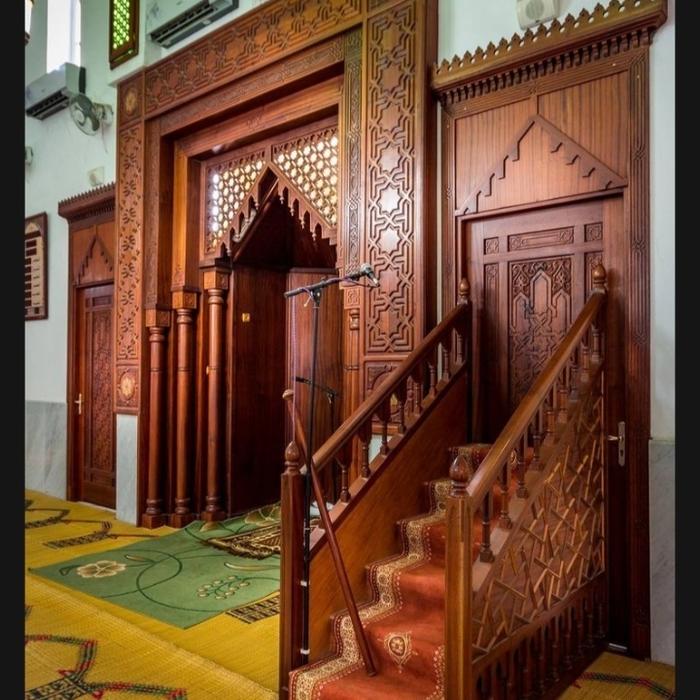 Jual mihrab masjid nabawi / mihrab masjid / mihrab masjid jati - Kab ...